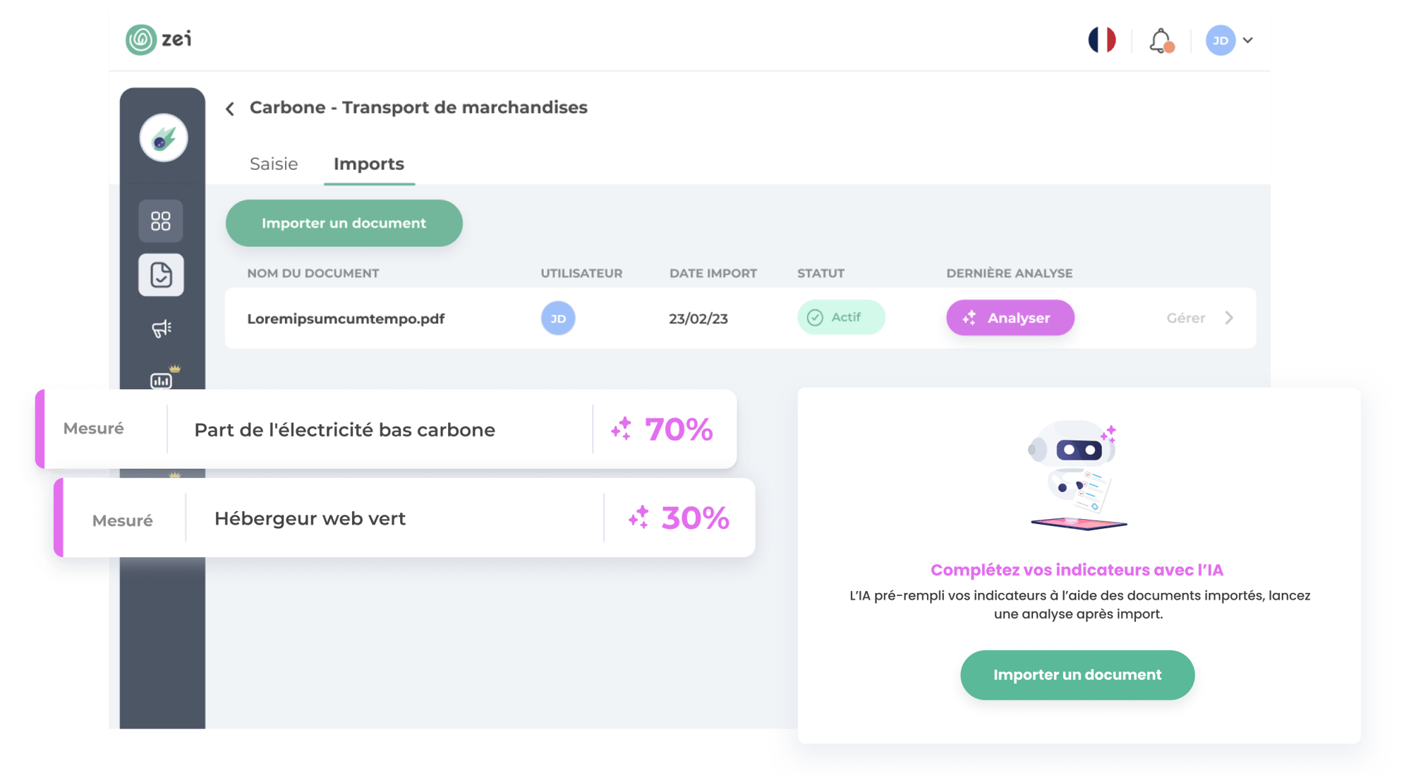 Zei - Préparez et pilotez la CSRD simplement